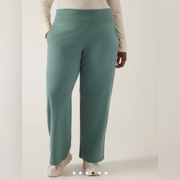 Athleta | Pants & Jumpsuits | Athleta Venice Wide Leg Pant Deep Ocean ...
